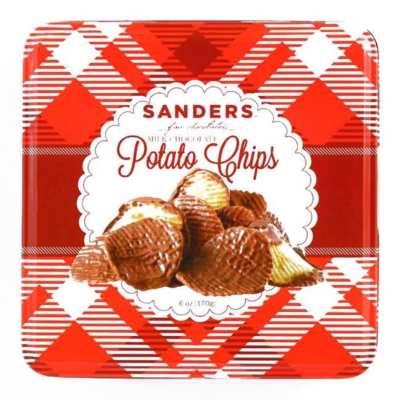 Kitchen | Sanders Milk Chocolate Potato Chip Gift Tin | Poshmark